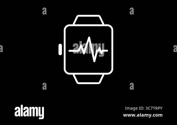 Animated heart health monitor icon Stock Videos & Footage - HD and 4K ...