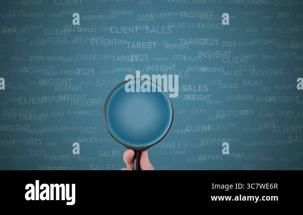 Magnifying glass text kpi Stock Videos & Footage - HD and 4K Video ...