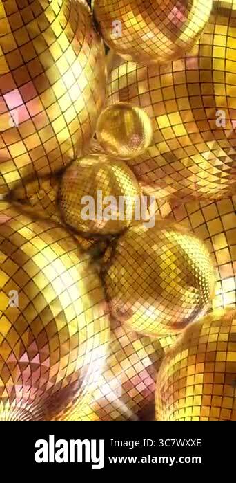 Hypnotic golden rotating disco balls Stock Videos & Footage - HD and 4K ...