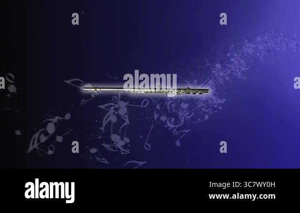 Classical flute isolated on Stock Videos & Footage - HD and 4K Video ...