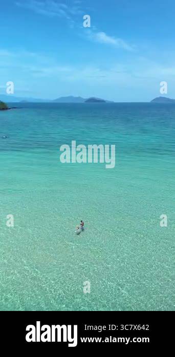 Experience the beauty of Koh Kham Island in Thailand, where crystal ...