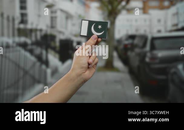 Hand man holding pakistani flag Stock Videos & Footage - HD and 4K ...
