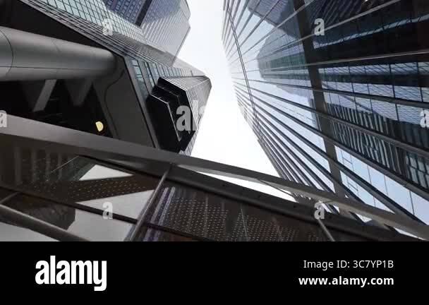 Quarry Bay Office Workday Movement, April 13, 2025 Stock Video Footage ...