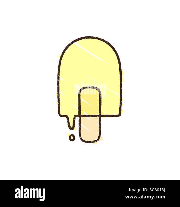 A simple looping animated Popsicle Chalk Drawing Stock Video Footage ...