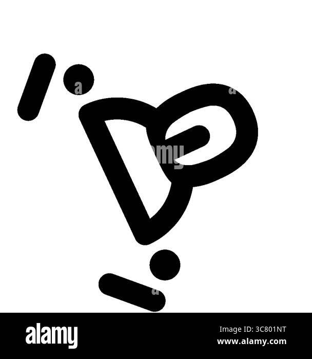 A simple looping animated laughing embarrassed face Stock Video Footage ...