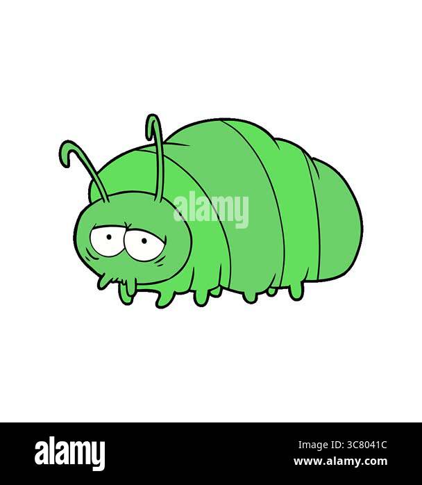 Caterpillar bug cartoon Stock Videos & Footage - HD and 4K Video Clips ...