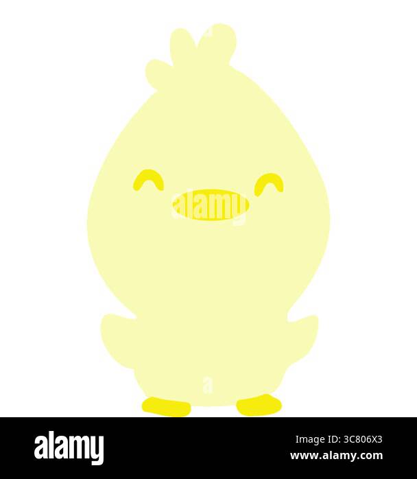 A simple looping animated little chick Stock Video Footage - Alamy