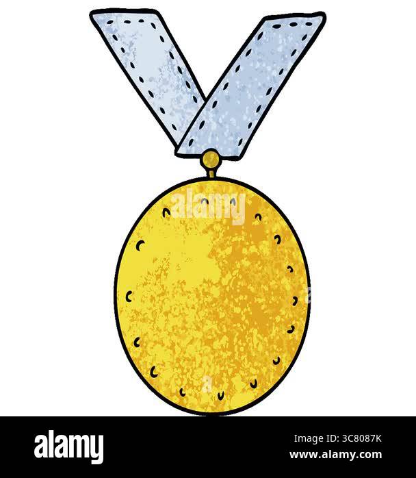 A simple looping animated cartoon sports medal Stock Video Footage - Alamy