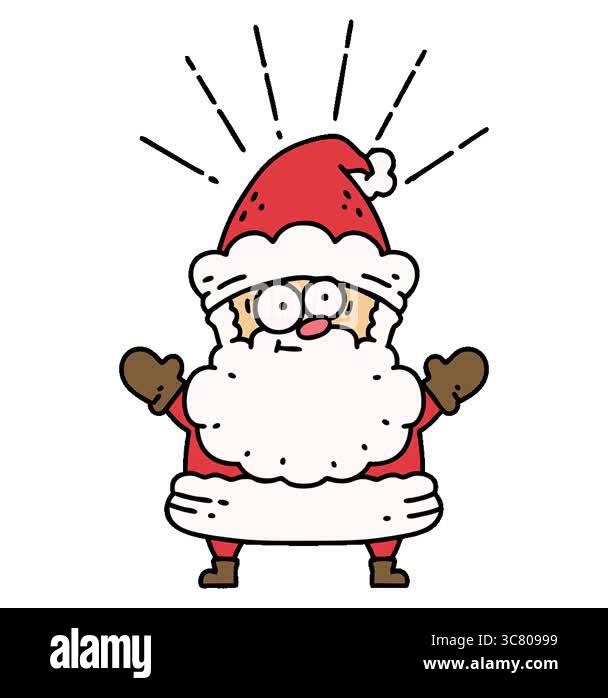 A simple looping animated illustration of a traditional tattoo style ...