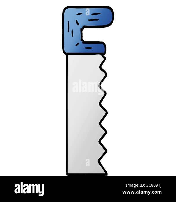 A simple looping animated hand drawn gradient cartoon doodle of a metal ...