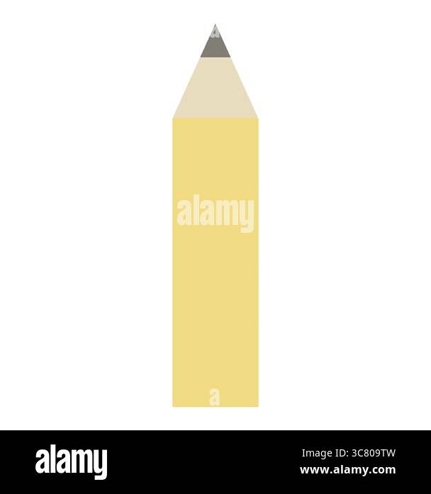 A simple looping animated pencil Stock Video Footage - Alamy