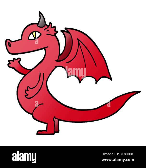 A simple looping animated cute vector gradient illustration cartoon ...
