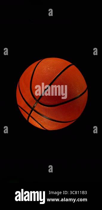 Super Slow Motion of Falling Basketball Ball with Colored Powder ...