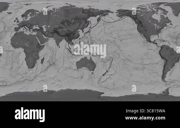 Manus plate - extracted. Patterson Cylindrical. Bilevel Stock Video ...