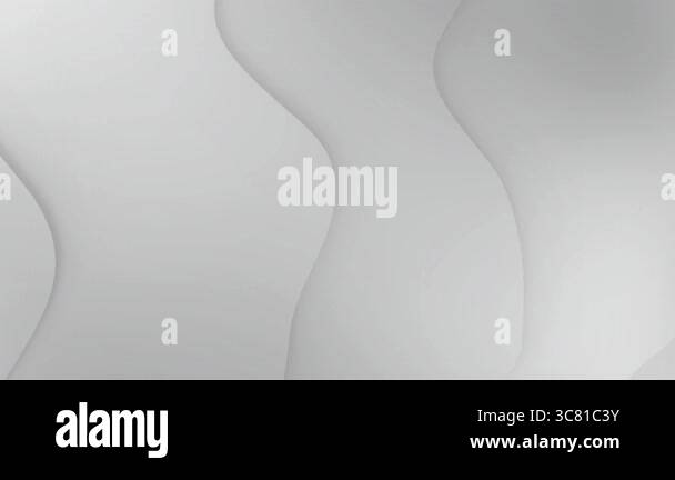 Elegant Gray Motion Background with Flowing Curves Animation Stock ...
