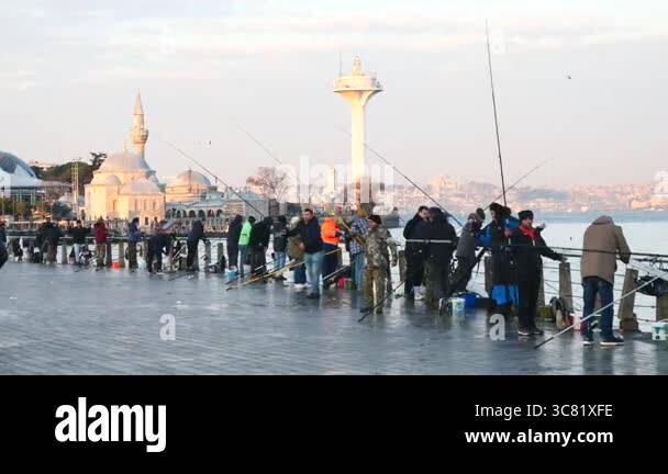 Busy waterfront fish market in Stock Videos & Footage - HD and 4K Video ...