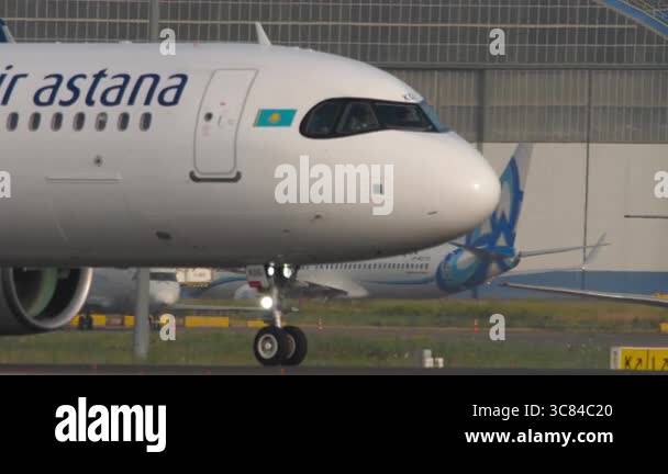 ALMATY, KAZAKHSTAN - JUNE 27, 2024: Airbus A321, EI-KDG of Air Astana ...