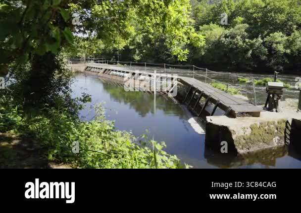 Salmon Trap on the Ulla River in Galicia, Spain D-Log Profile - 1576 ...