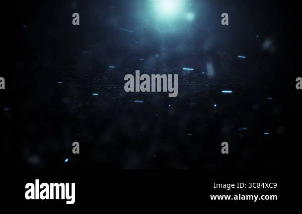 Cinematic Background Animation With Particles Looped Stock Video ...