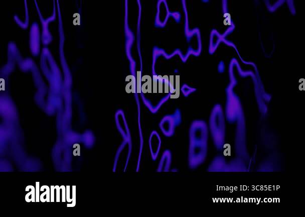 Blue and Pink Neon Line Texture Seamless Loop Animation with Glowing ...