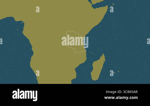 Tanzania map zoom border pattern Stock Videos & Footage - HD and 4K ...