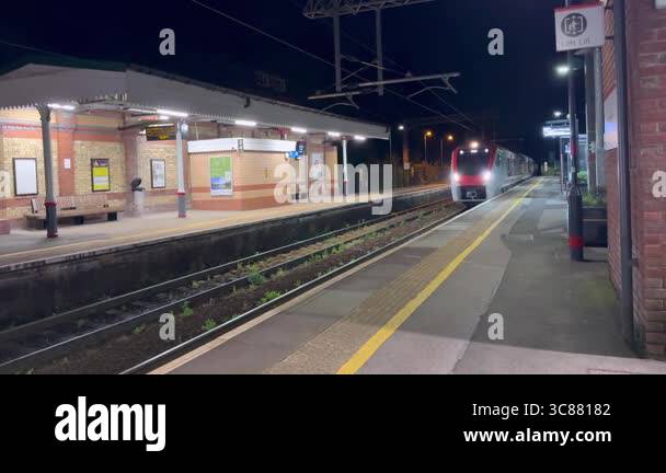 Llandaff, Cardiff, Wales, UK - 29 April 2025: New Class 756 commuter ...