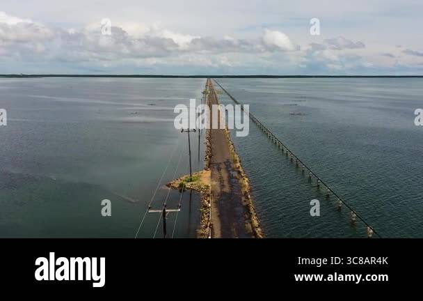 Sangupiddy Bridge is a road bridge across Jaffna Lagoon in northern Sri ...