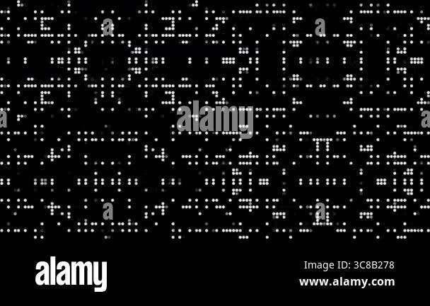 hi-tech animated dotted halftone seamless smooth texture animation, 3d ...