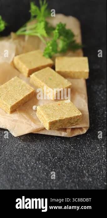 Broth cube vegetable meat broth concentrated broth chicken, pork, beef ...