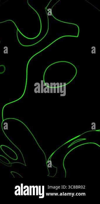 Continuous motion of colorful vertical line waves with fluid animation ...