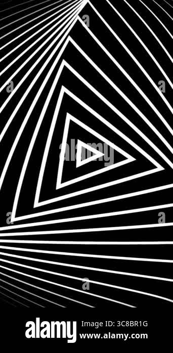 Vertical looped spiral animation with rotating strangle effect ...