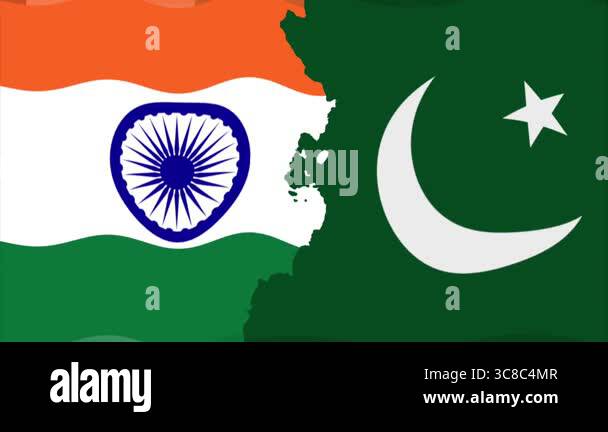 India and pakistan flag map Stock Videos & Footage - HD and 4K Video ...