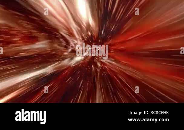 Light Speed Tunnel Warp Effect Stock Video Footage - Alamy