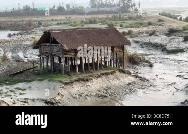 Traditional mud hut thatched roof Stock Videos & Footage - HD and 4K ...