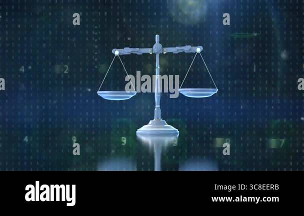 Digital law scale Stock Videos & Footage - HD and 4K Video Clips - Alamy