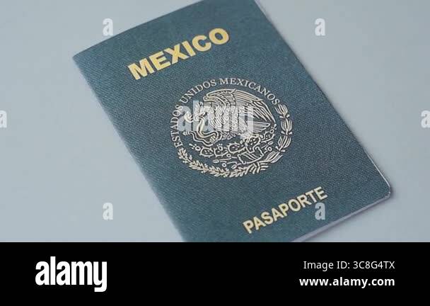 Mexican passport for travelling, flying and doing business. Mexico ...