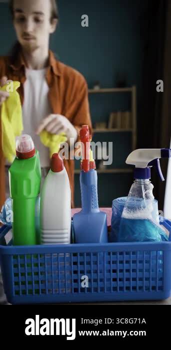 Domestic housework sanitary bottles Stock Videos & Footage - HD and 4K ...