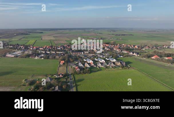 Den Hoorn, small picturesque village on the island of Texel, The ...
