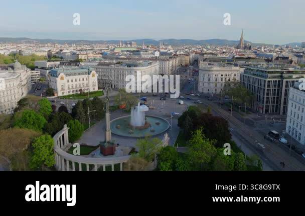 Explore stunning aerial views of Vienna, rich in culture with ...
