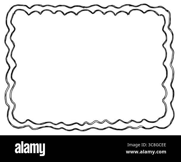 Frame Border Sketchy Doodle Animation Stock Video Footage - Alamy