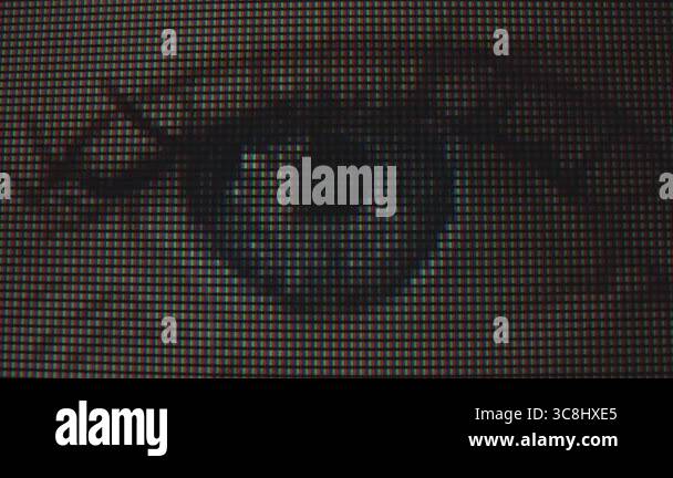 A detailed image shows the intricate design of a human eye through the ...