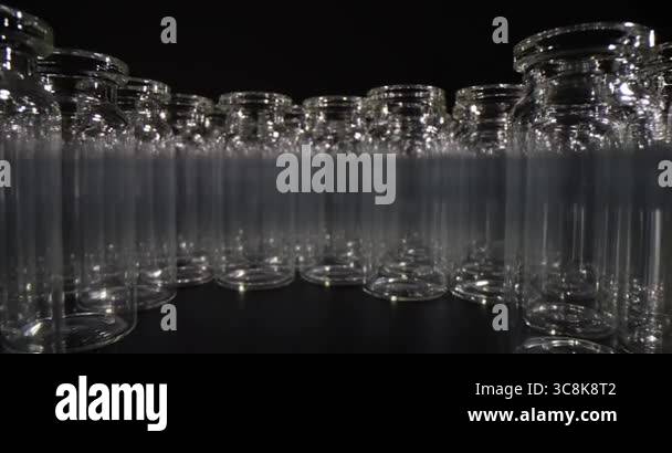 Transparent cylindrical glass bottle Stock Videos & Footage - HD and 4K ...