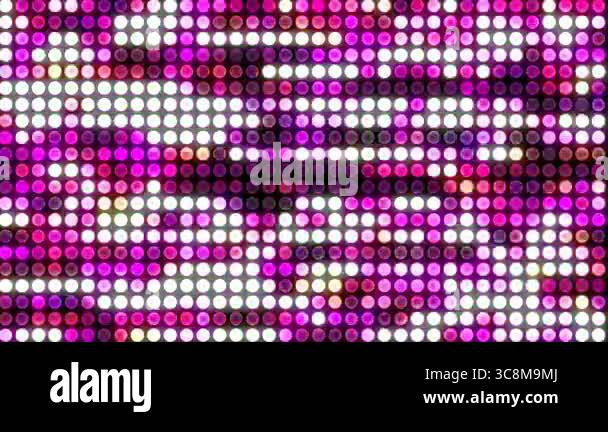 Abstract dynamic magenta and fuchsia pattern with random dots glowing ...