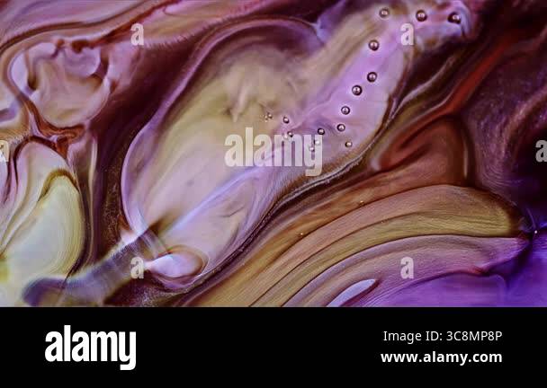 Abstract Ink Paint Diffusion Shapes of Spread Stock Video Footage - Alamy