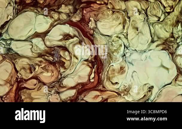 Abstract Ink Paint Diffusion Shapes of Spread Stock Video Footage - Alamy