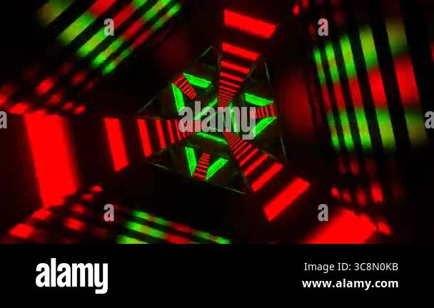 Exciting VJ loop on an abstract background with smooth flowing images ...