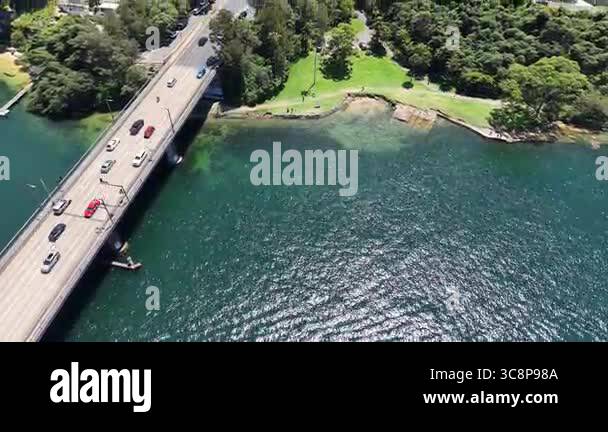 Breathtaking aerial views of Mosman, Sydney, NSW, Australia. Coastal ...