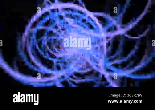 Looping video animation vortex background moving, with blur effect ...