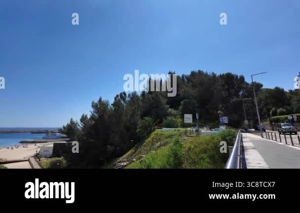 Walk in Portugal with classic homes and ocean breeze Stock Video ...