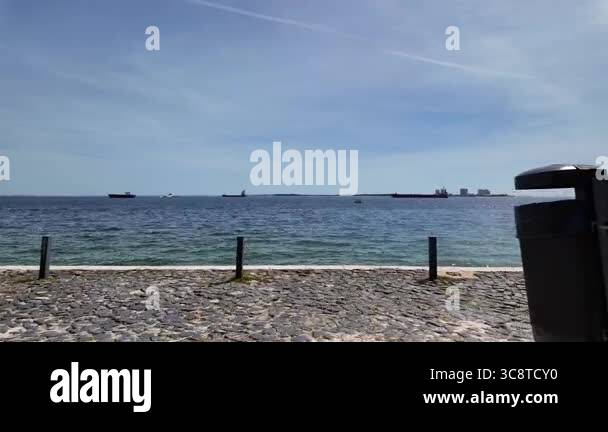 Seaside promenade coastal town sea Stock Videos & Footage - HD and 4K ...